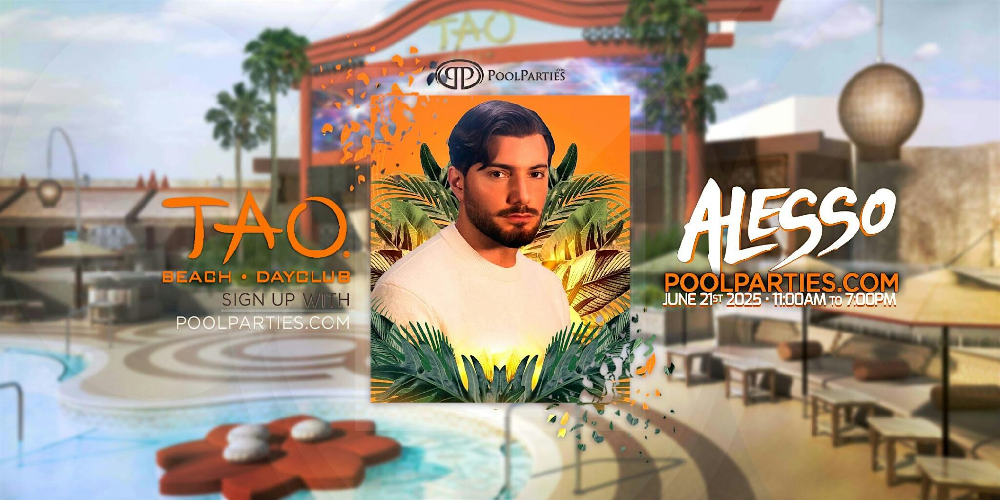 Alesso | Saturday Pool Party | TAO Beach Club Las Vegas – Pier Pressure
