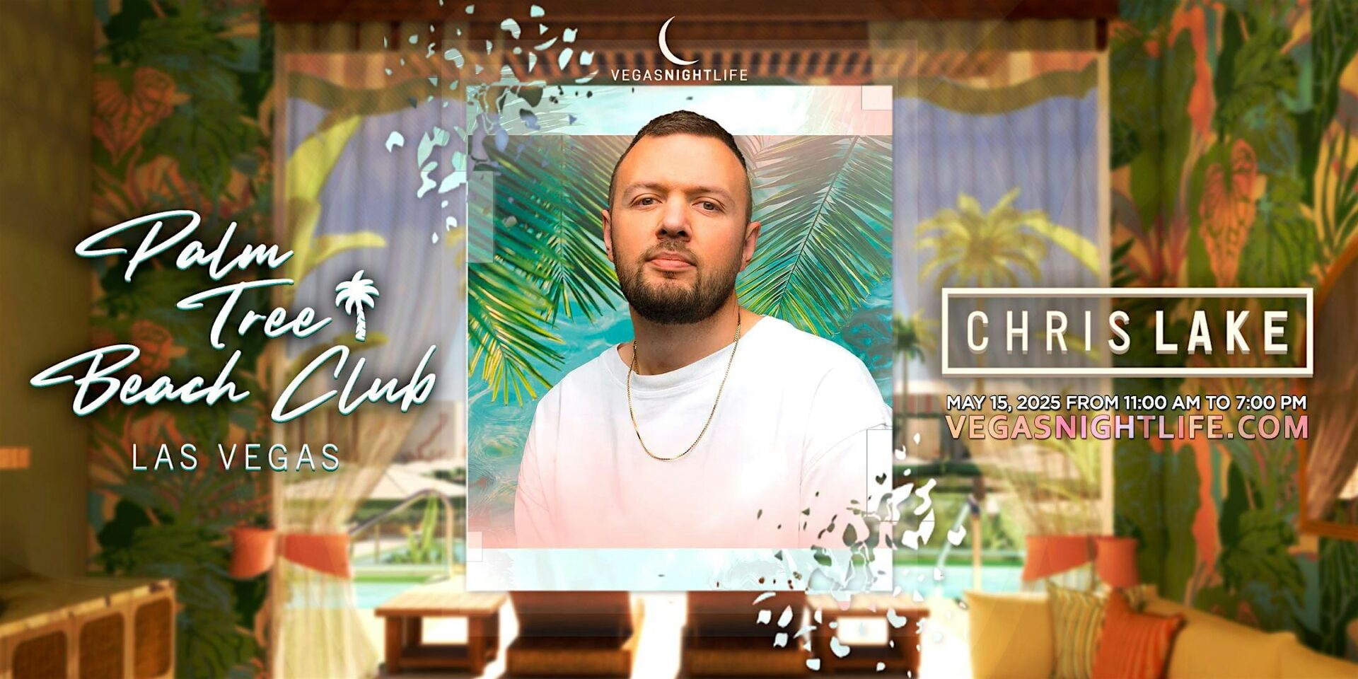 Chris Lake | Palm Tree Beach Club | EDC Vegas Pool Party – Pier Pressure