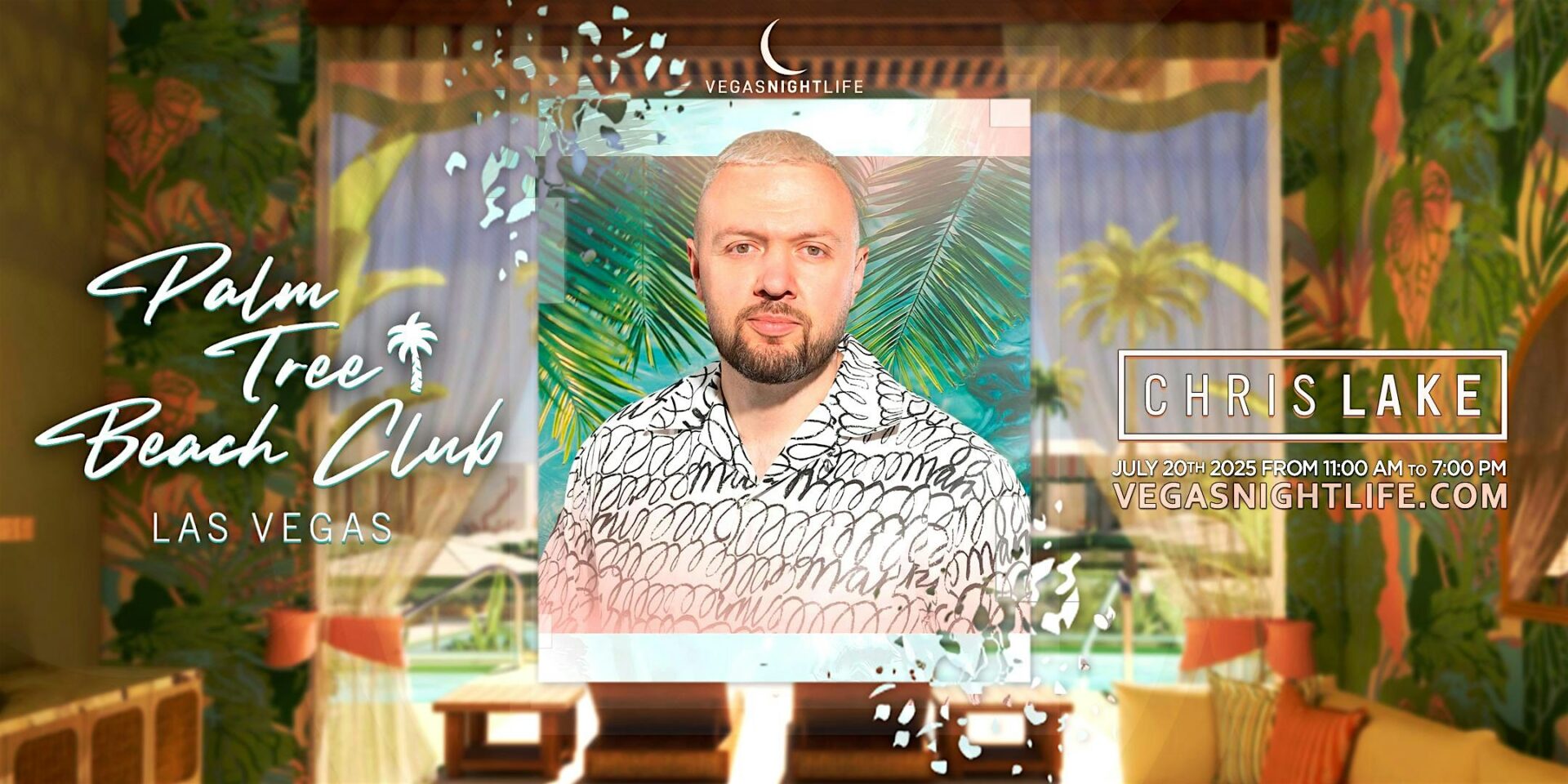 Chris Lake | Sunday Pool Party Las Vegas | Palm Tree Beach Club – Pier ...