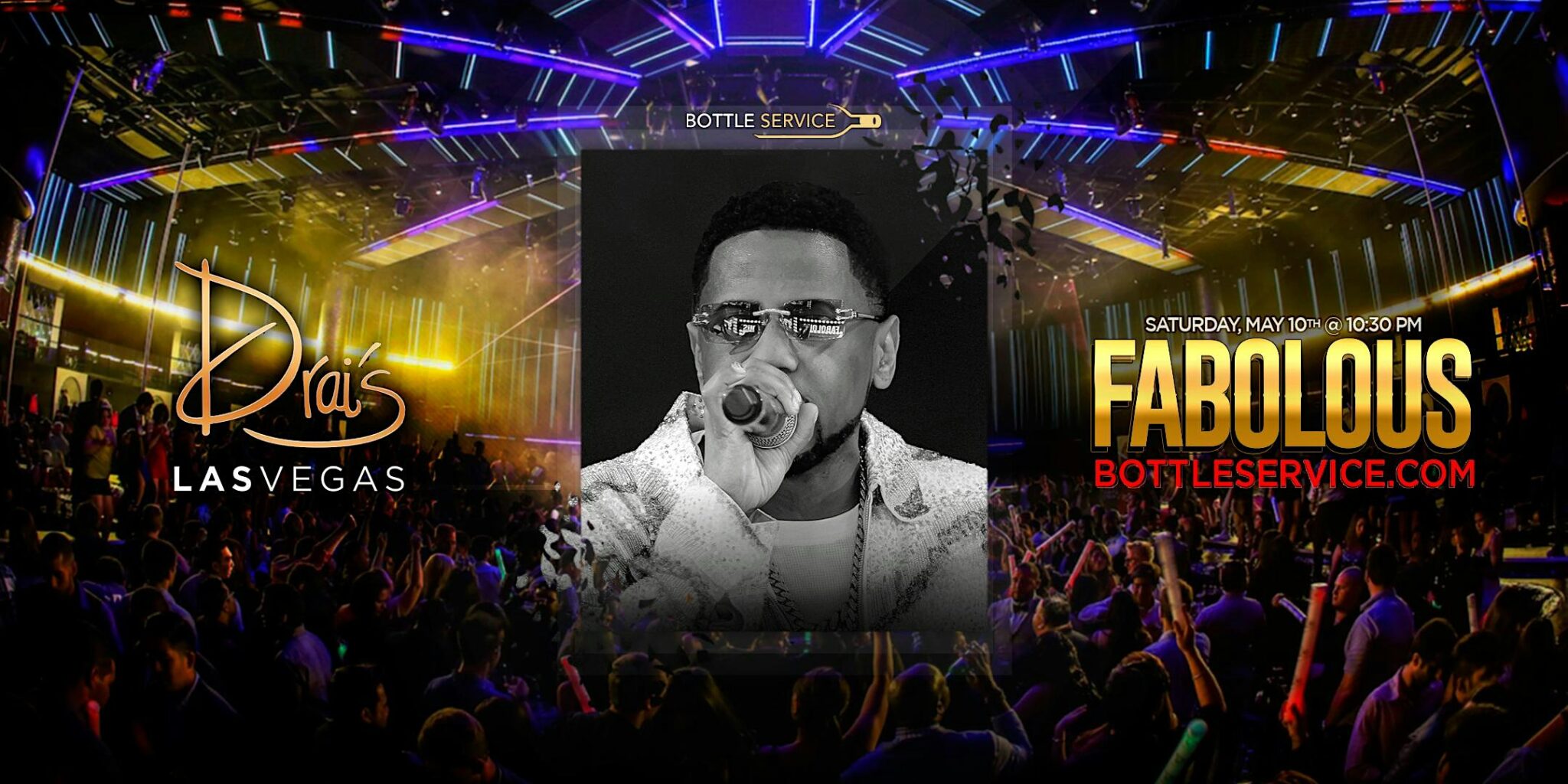 Fabolous | Live Concert Party Vegas | Drai’s Nightclub – Pier Pressure