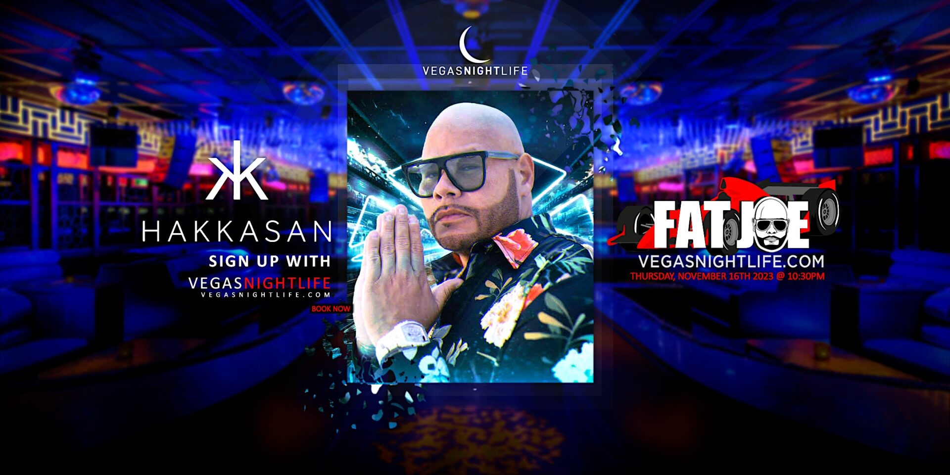 Fat Joe | Vegas Race Weekend Party | Hakkasan Nightclub – Pier Pressure