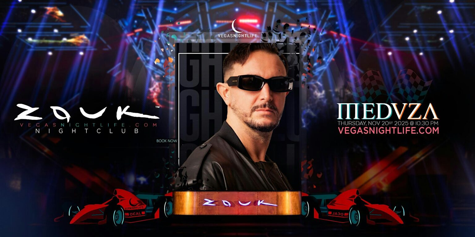 Meduza | Las Vegas Race Weekend Party | Zouk – Pier Pressure