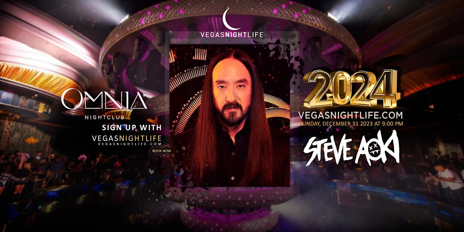 Omnia Las Vegas New Year’s Eve Party 2024 w/ Steve Aoki – Pier Pressure