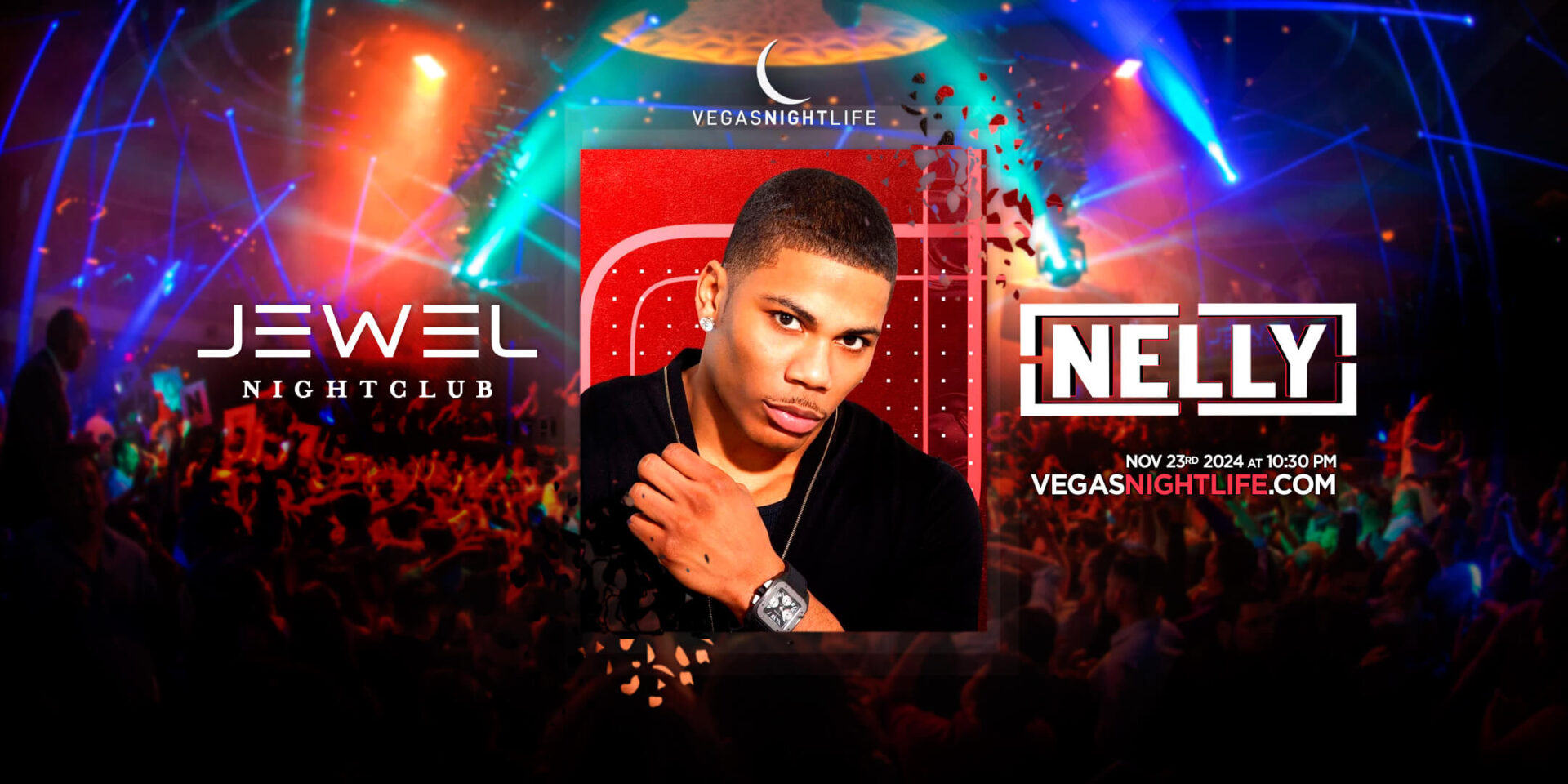 Nelly | Las Vegas Race Weekend Saturday | JEWEL Nightclub – Pier Pressure