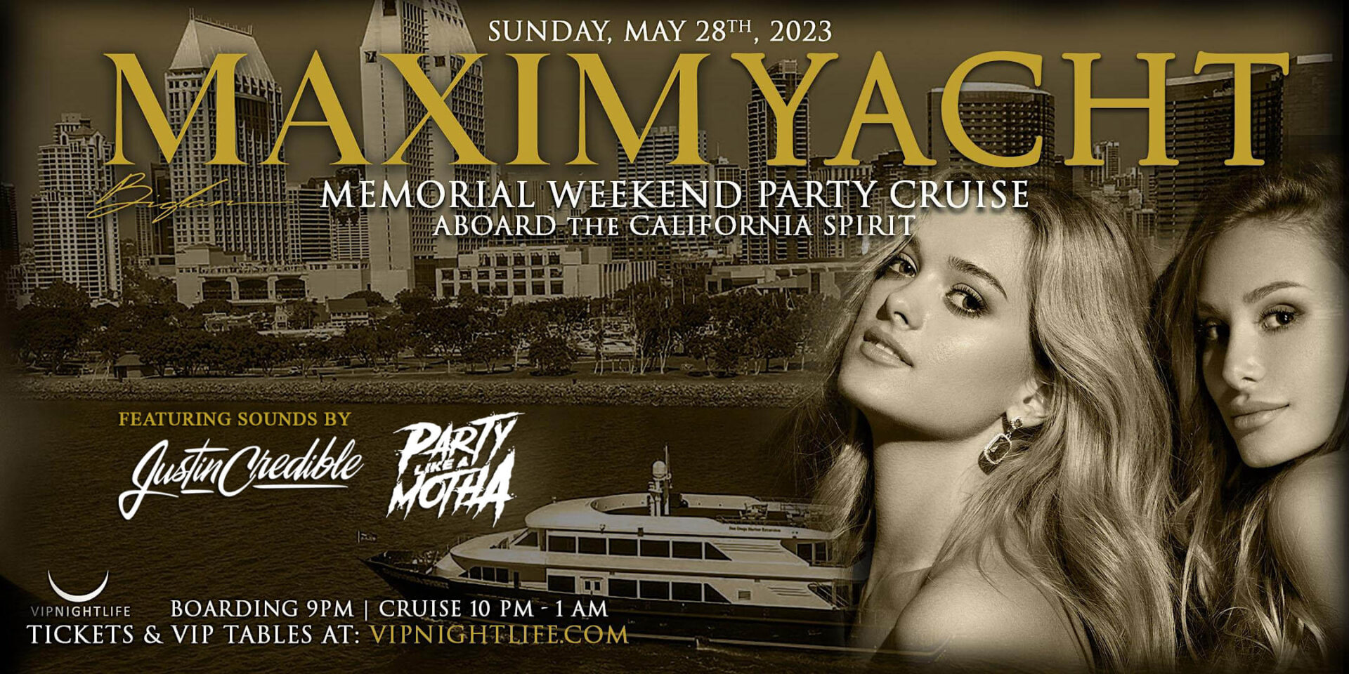 MAXIM San Diego Memorial Weekend Yacht Party – Pier Pressure