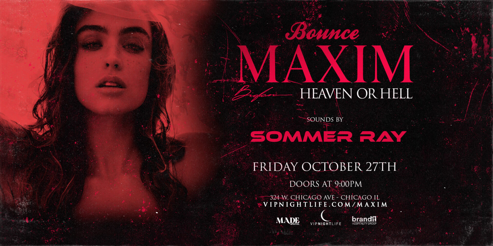 Maxim Halloween Chicago Party Friday with Sommer Ray – Pier Pressure