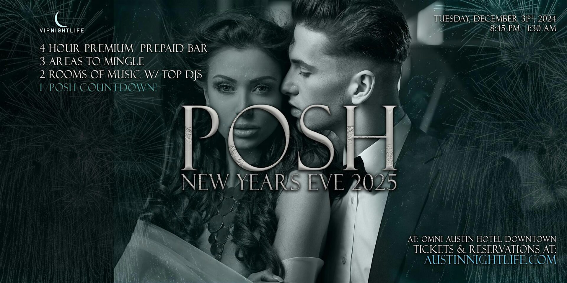 POSH Austin New Years Eve Party 2025 – Pier Pressure