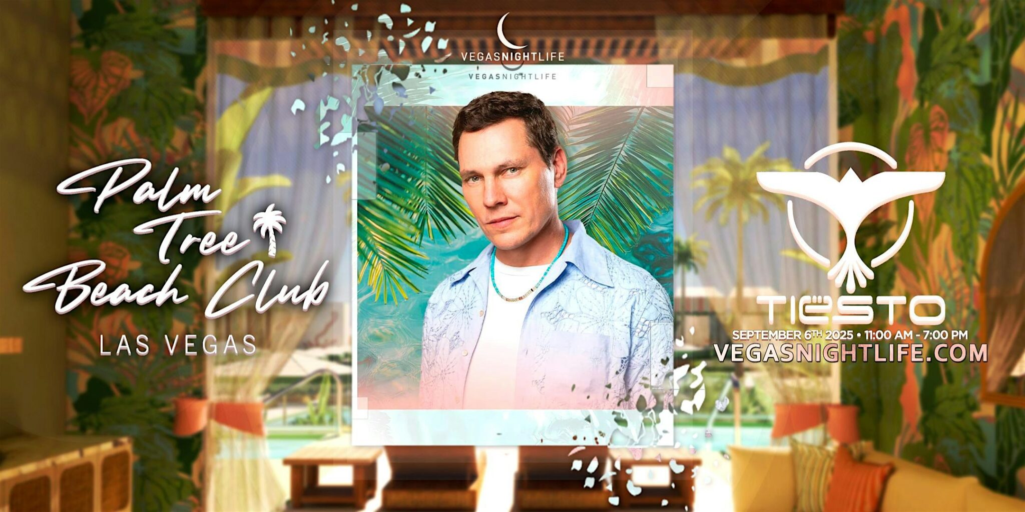 Tiesto | Palm Tree Beach Club | Las Vegas Pool Party – Pier Pressure